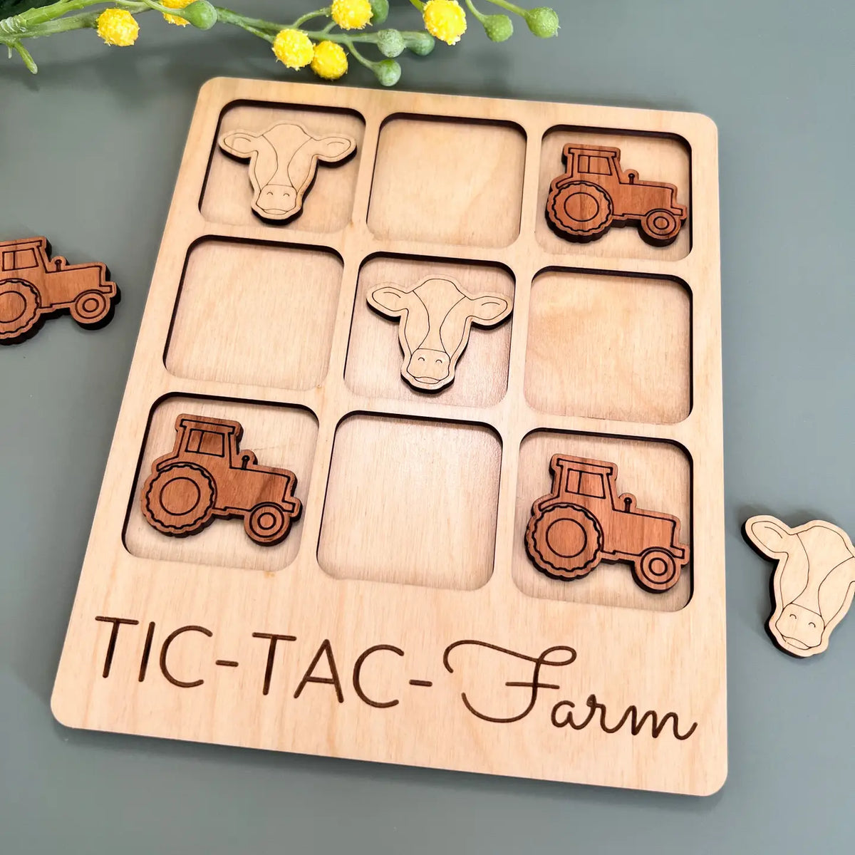 Tic-Tac-Toe Farm Game – Redhead Creamery