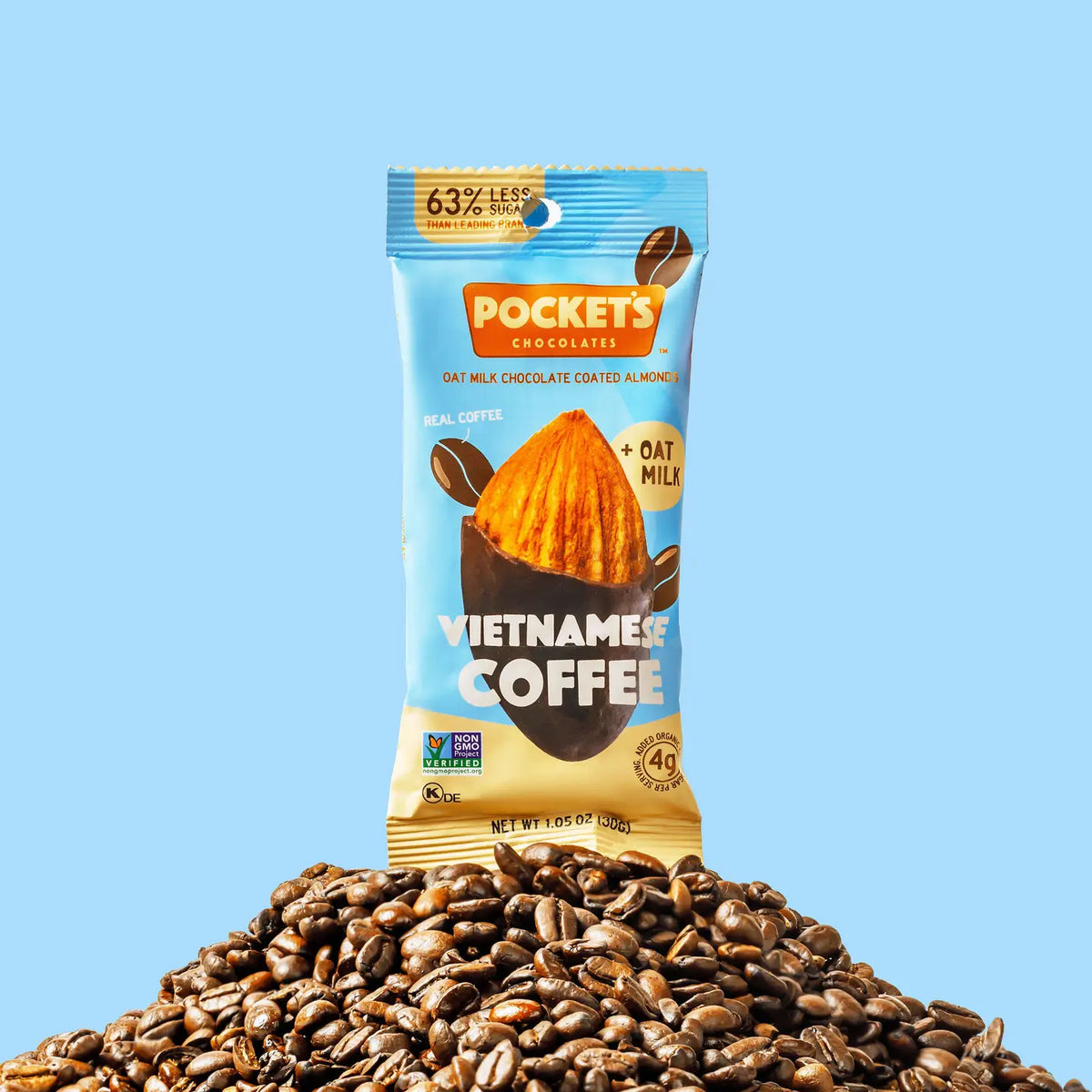 Pocket's Chocolates Oat Milk Coated Almonds – Redhead Creamery