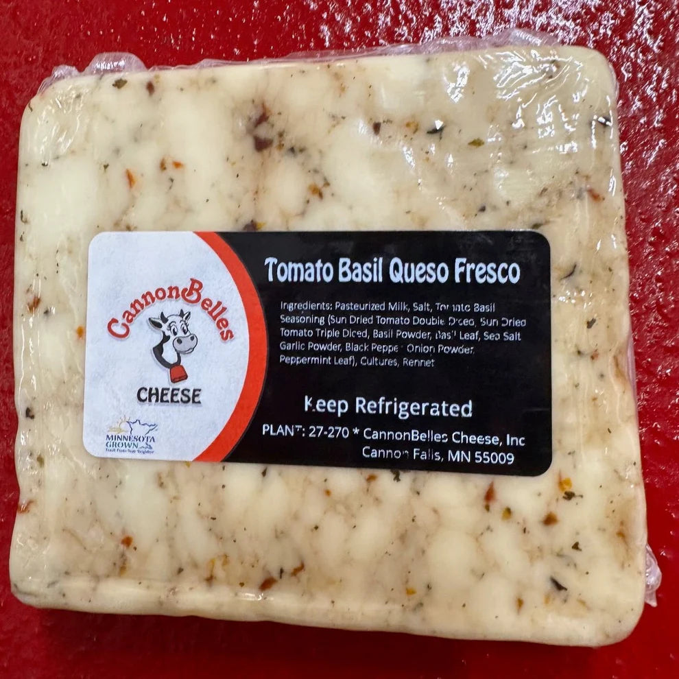 Cannon Belles Tomato Basil Queso Fresco – Redhead Creamery